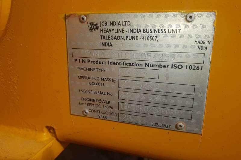 JCB JS205 For Sale In Western Cape - Plant And Truck Solutions Africa ...