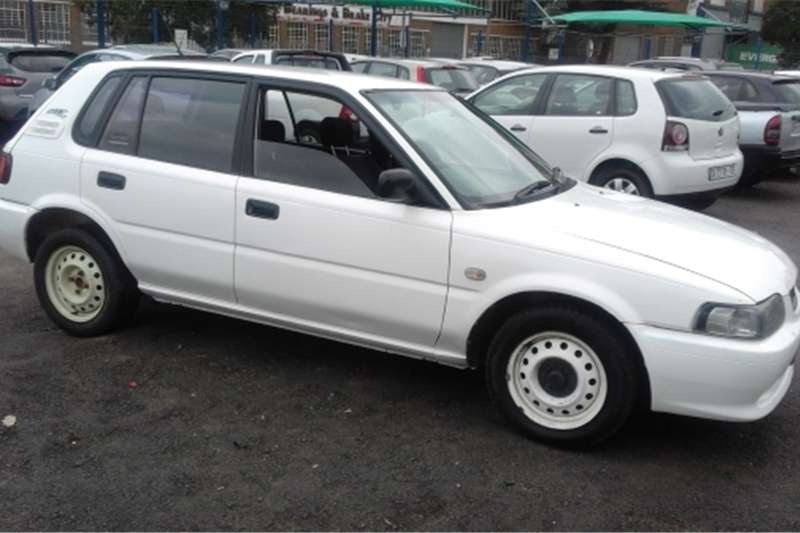 2003 Toyota Tazz 1.3 Model5 Door Colour White Factory A/C & CD Play ...