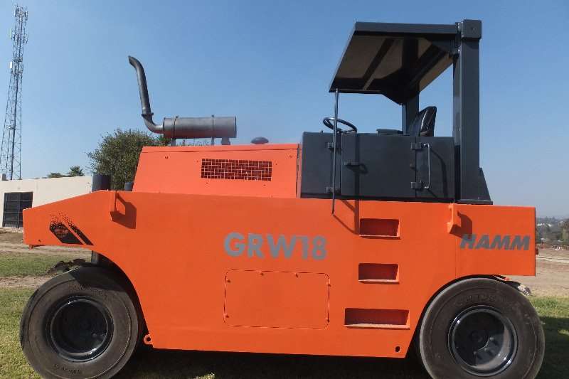 2009 Hamm 4 x HAMM GRW18 PTR Rollers Machinery for sale in Gauteng on ...