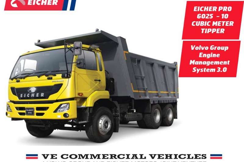 2018 Eicher Eicher Pro 6025 10 Cubic Meter Tipper Tipper Truck for sale ...