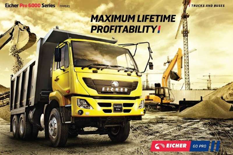 2018 Eicher Eicher Pro 6025 10 Cubic Meter Tipper Tipper Truck Trucks ...