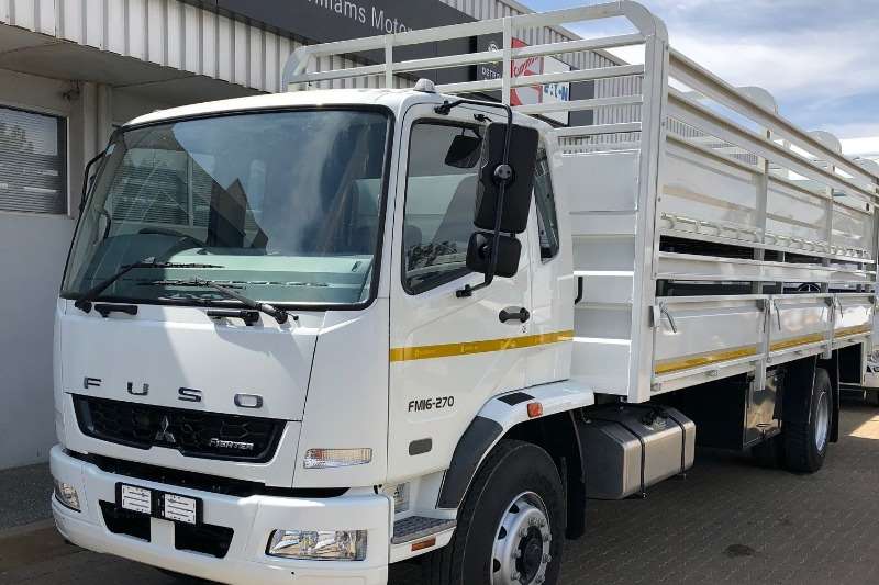 2018 Fuso New Fuso FM16 270 With 7.5m Dropside, Cattle Rails Cattle ...