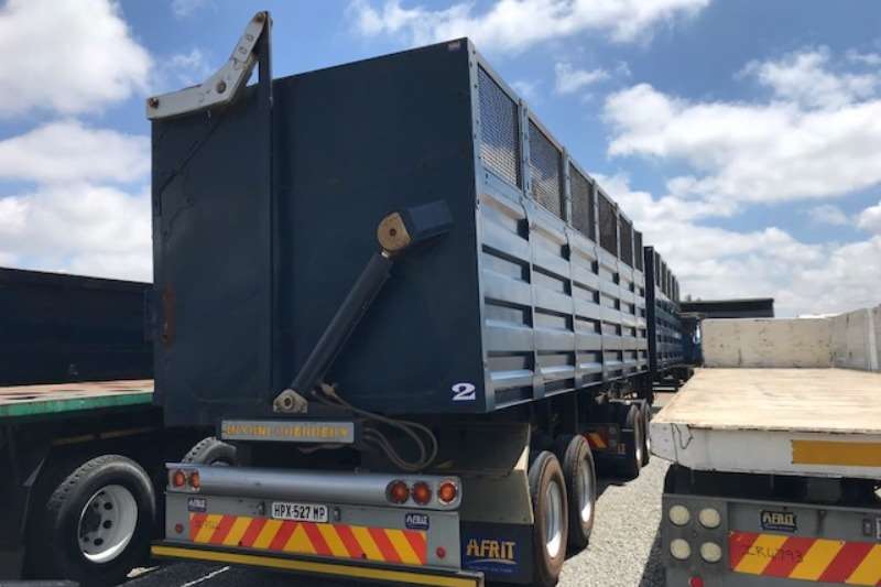 2015 Afrit Interlink Sugar Cane side tipper Trailer Interlink Trailers ...