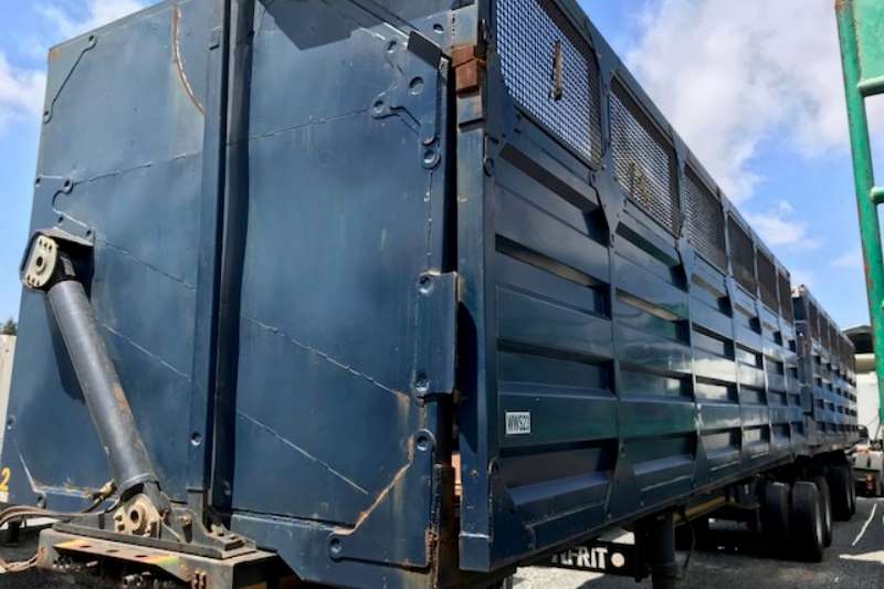 2015 Afrit Interlink Sugar Cane side tipper Trailer Interlink Trailers ...